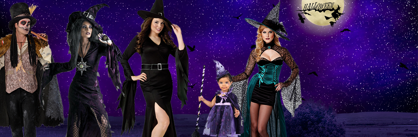 Halloween Hexenkostüme » Kostümpalast