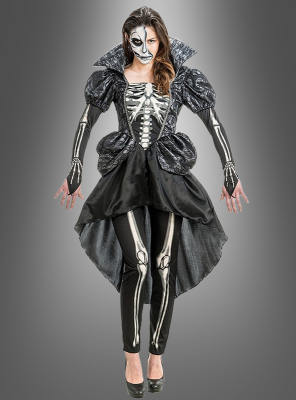 Skelett Kostum Halloween Damen