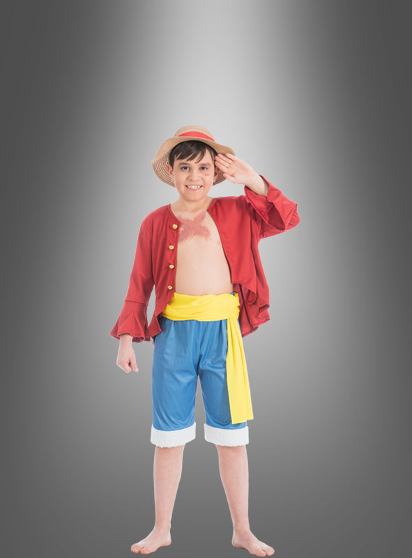 Ruffy Kostüm Kids One Piece » Kostümpalast
