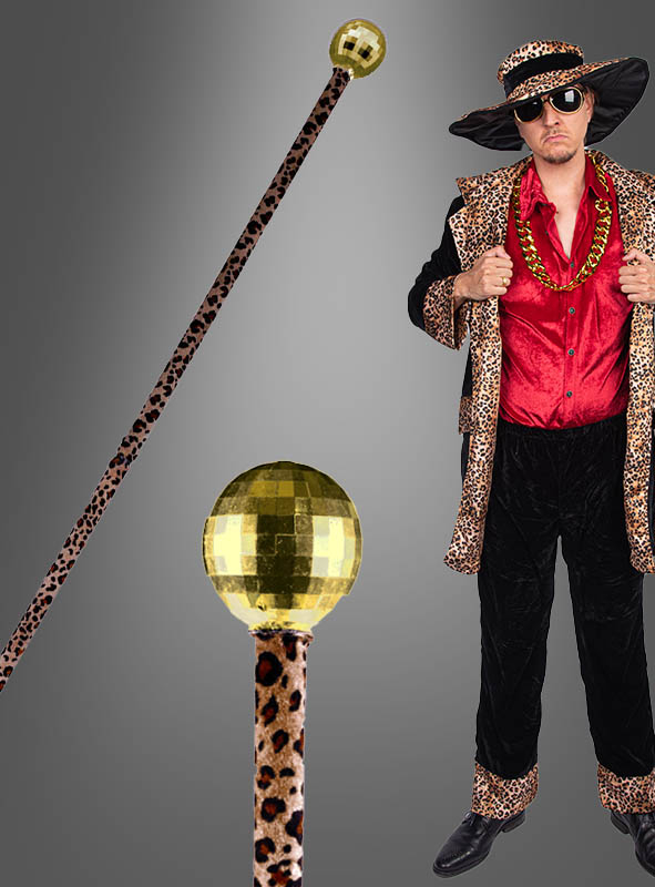 Walking Cane for Pimp Costumes at » Kostuempalast