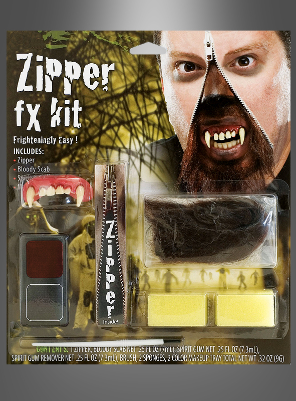 Zipper Werewolf Kit buyable at » Kostümpalast.de