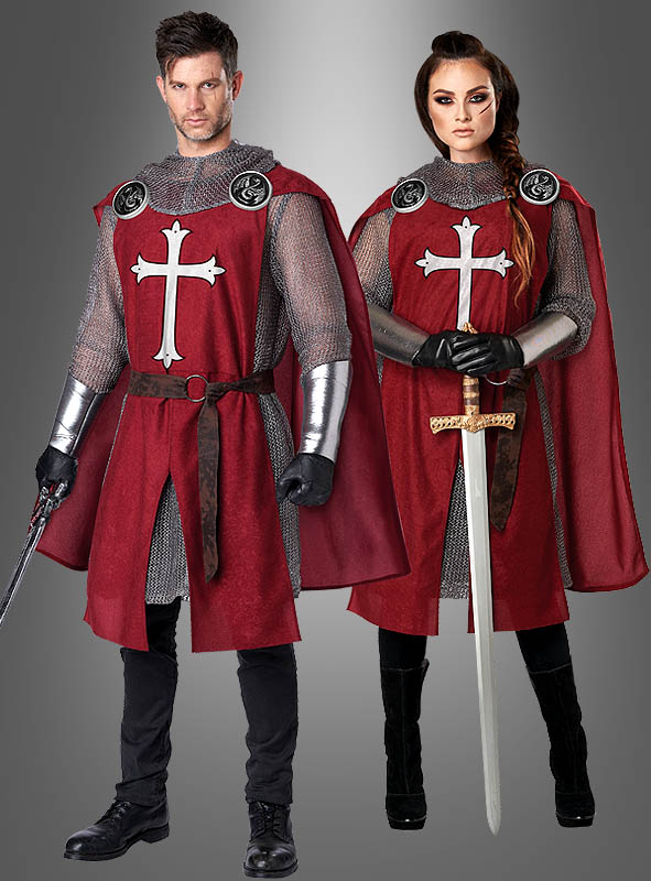 Knights Surcoat red Unisex Costume