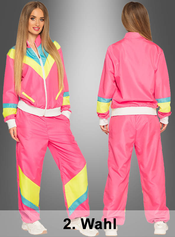 Neon 80s tracksuit discover » Kostümpalast