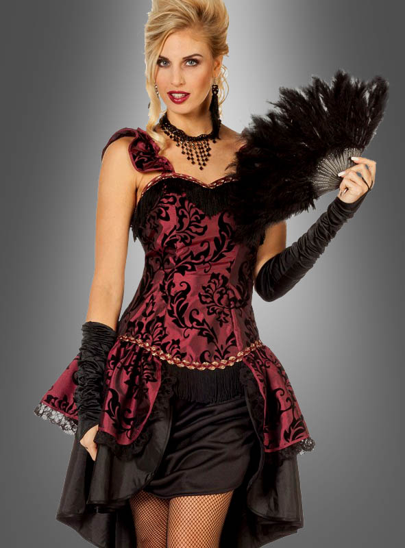 Burlesque Dress red buyable at » Kostümpalast.de