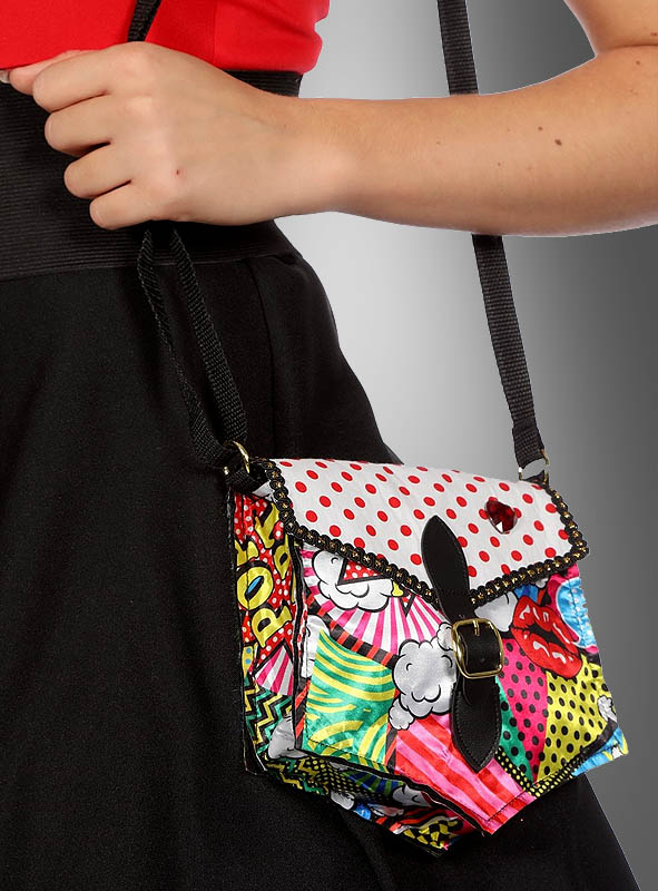 Comic Handtasche Pop Art bei Kostümpalast.de kaufen